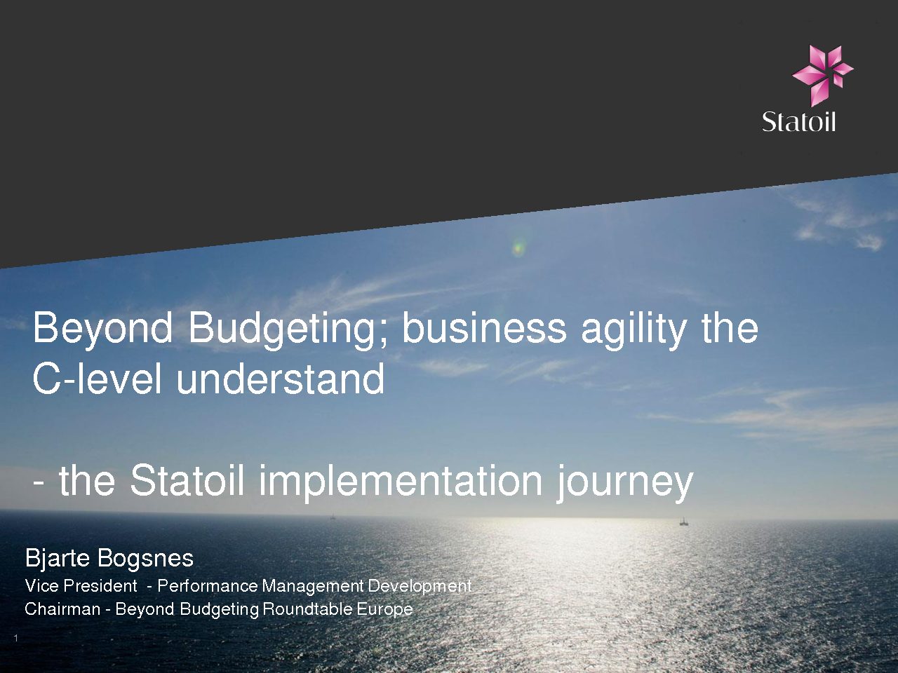 Beyond Budgeting – Business Agility the C-level Understand (and Are ...