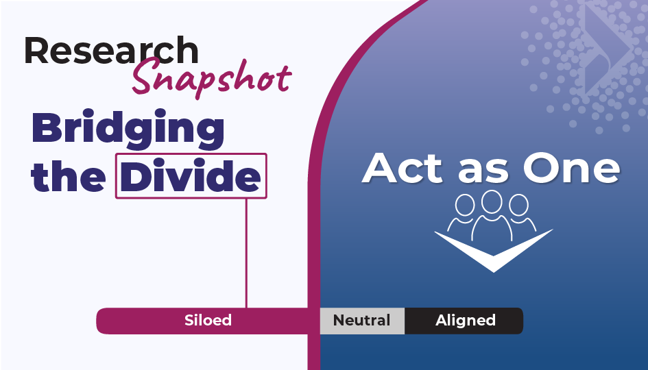 Bridging the Divide: Can organizations operate in alignment to achieve ...